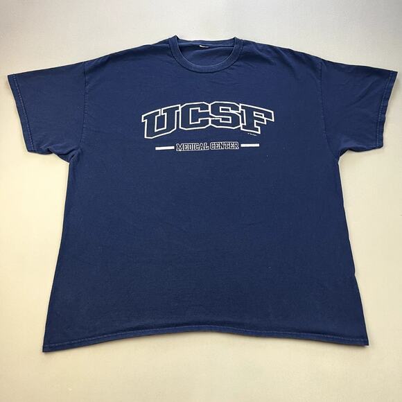 Vintage | Shirts | Vintage Ucsf San Francisco Tshirt Adult Xxl Navy ...